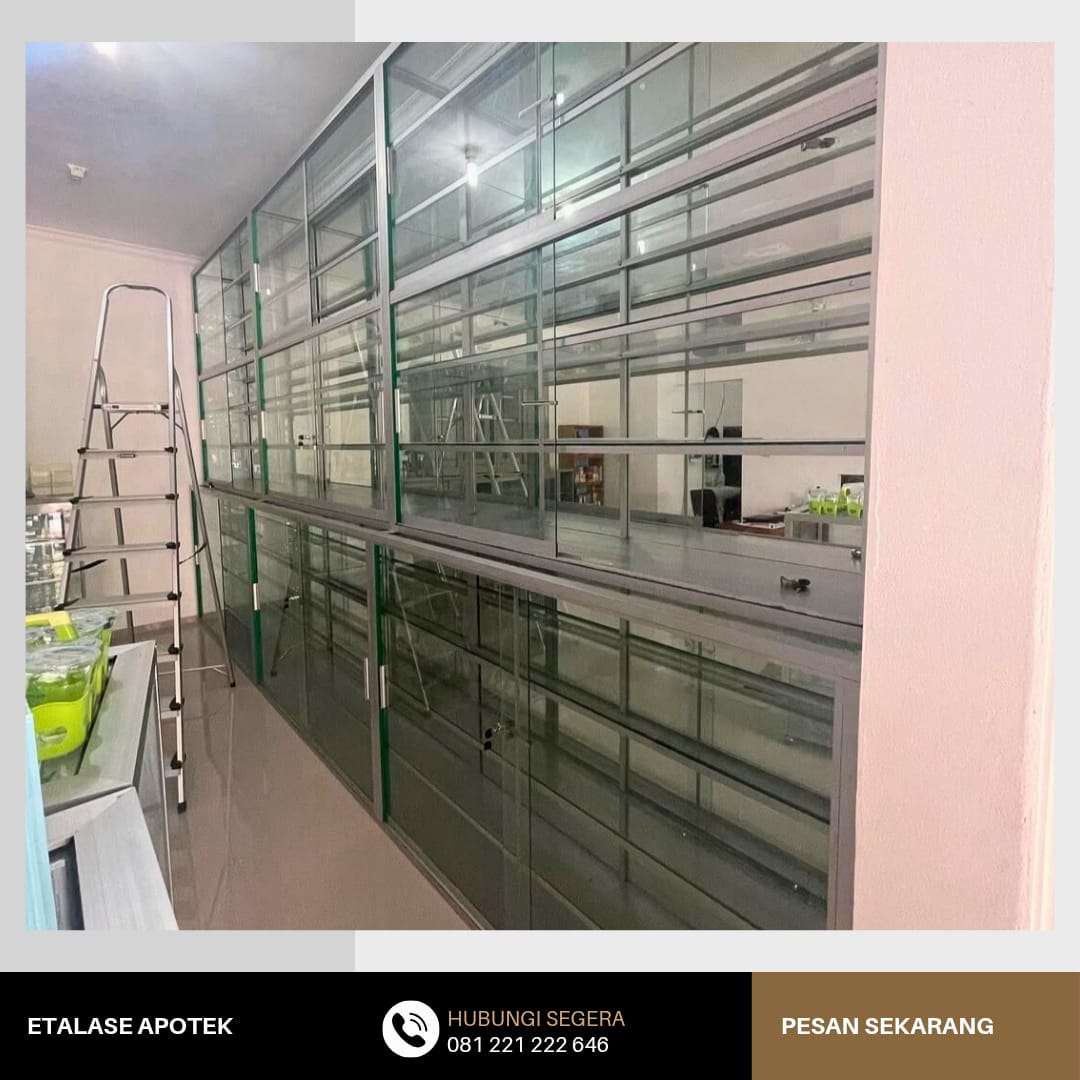 Etalase Apotek | 081221222646 Produsen Etalase